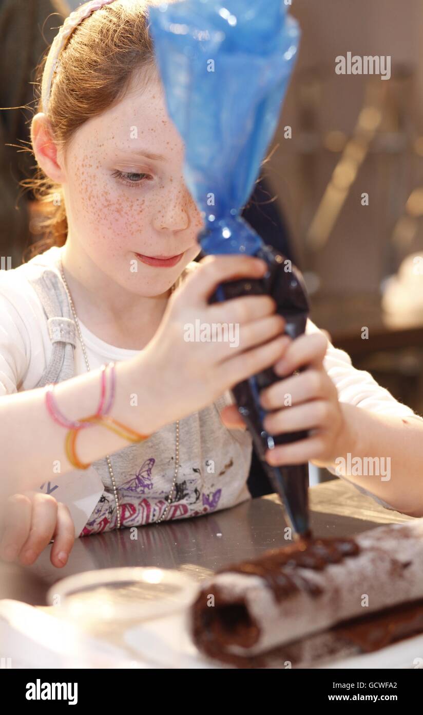Amy Philips 9, from Potters Bart, became masterchef for a day as she ...