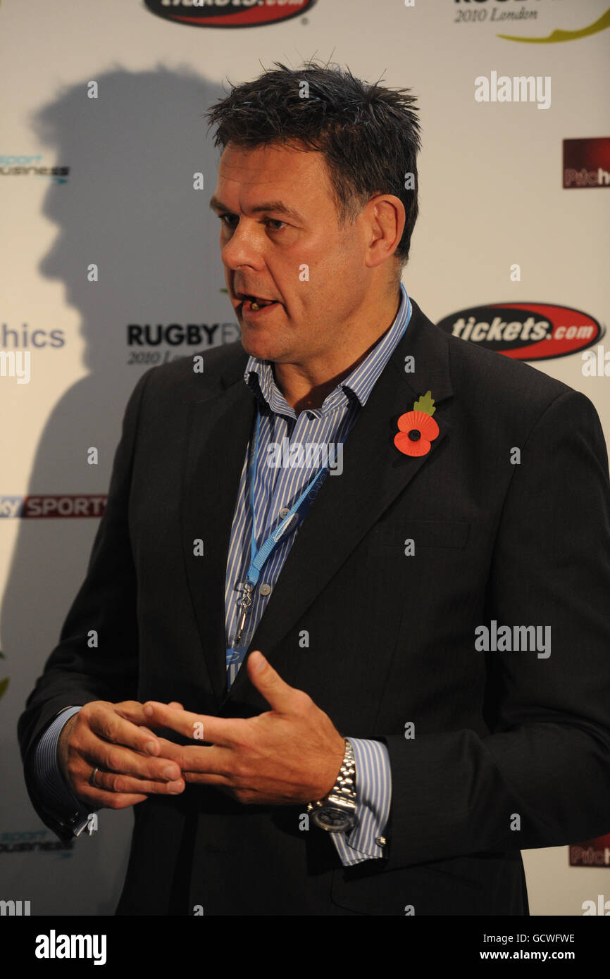 Tony copsey speaks media rugby expo hi-res stock photography and images ...