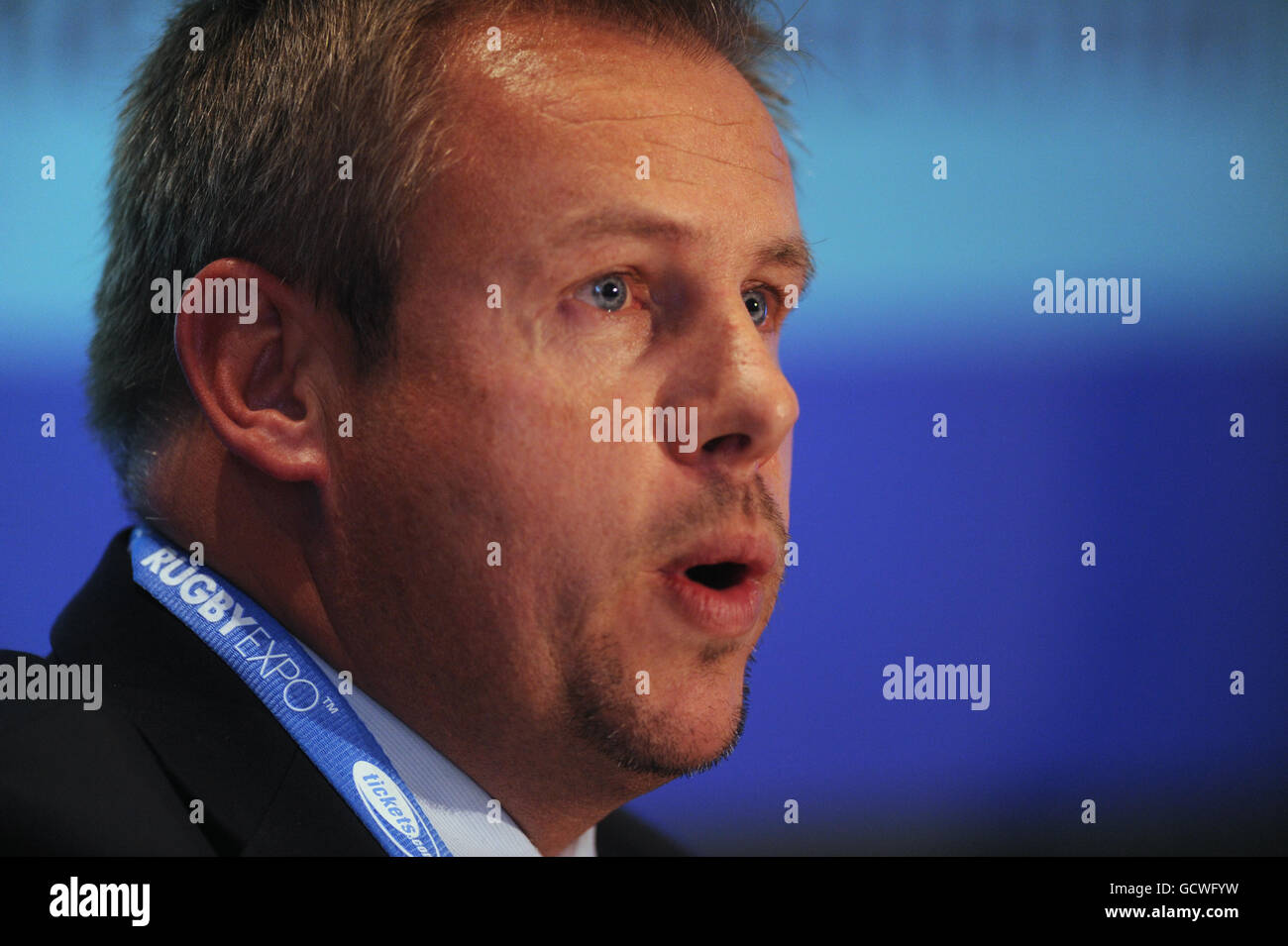 Rugby Union - Rugby Expo 2010 - Day 1 - RHS Lawrence Hall. Jon Varney ...