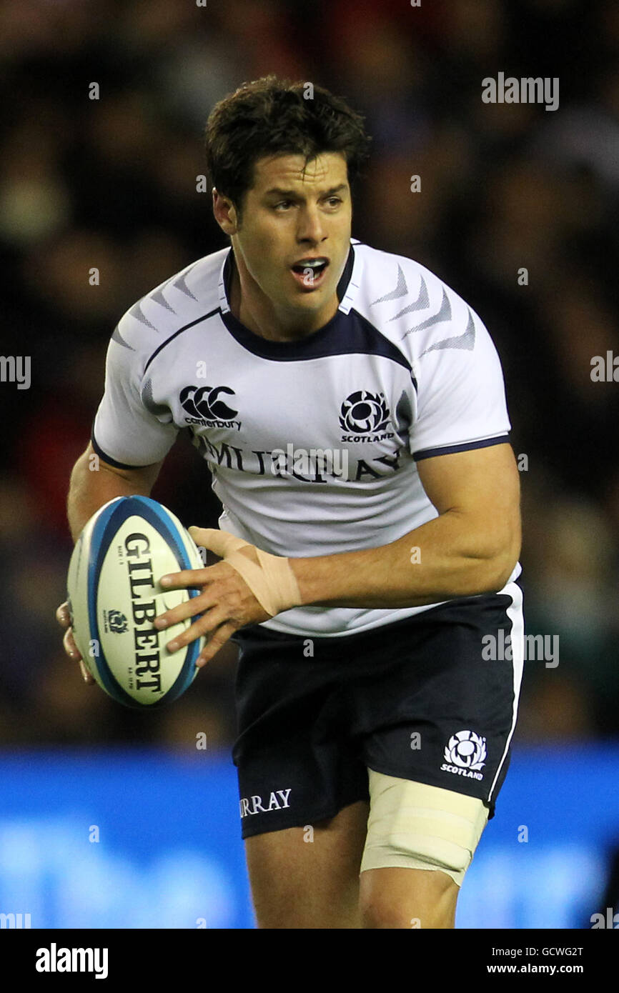 Rugby Union - 2010 EMC Autumn Test - Scotland v New Zealand ...