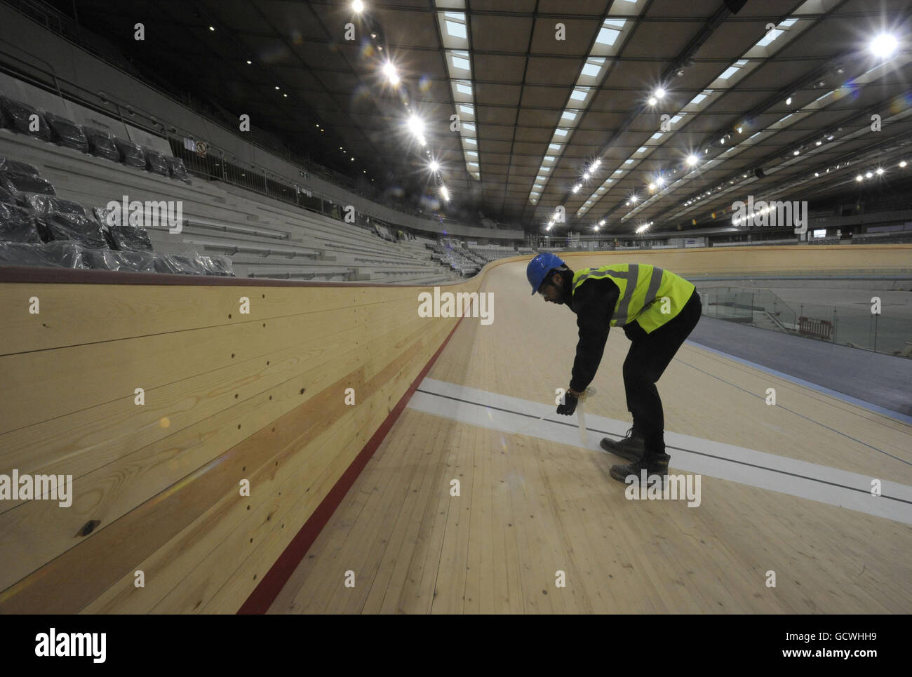 Olympics - IOC Committee Visit to the Velodrome - Olympic Park Stock ...