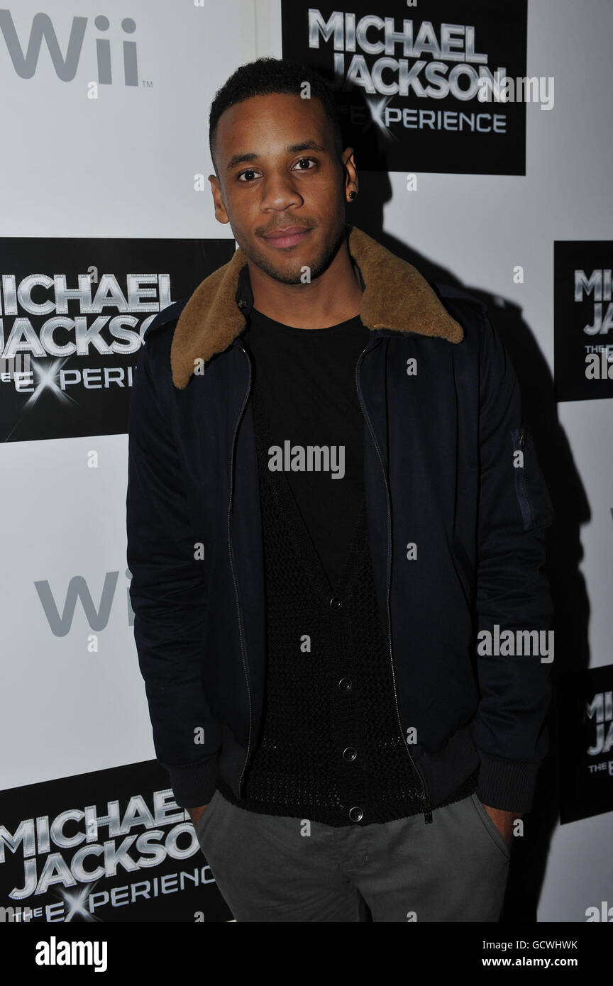Reggie Yates attends the launch of the video game, Michael Jackson The ...