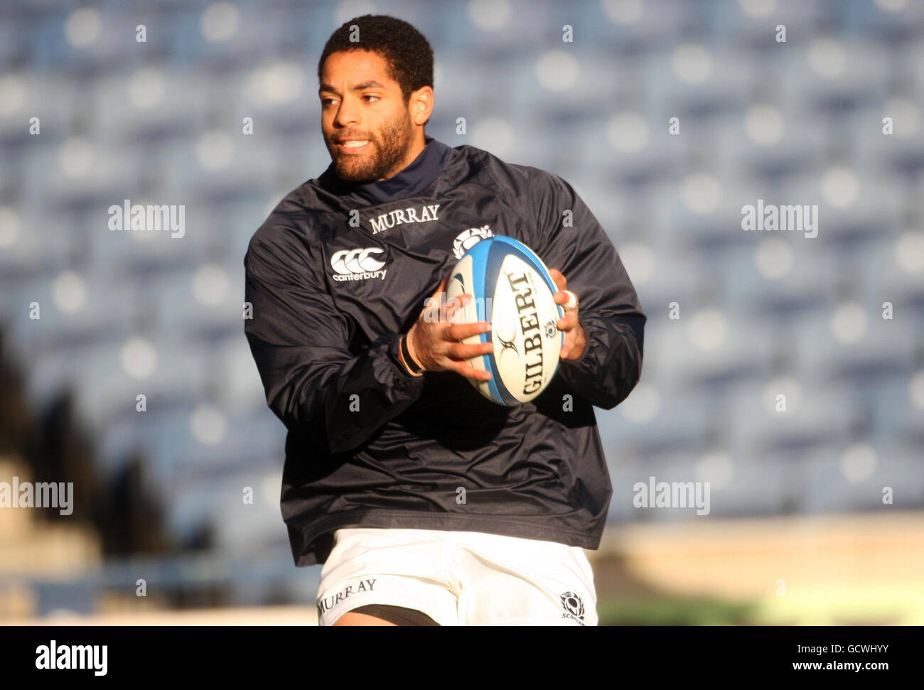 Rugby Union - Scotland Captain's Run - Murrayfield Stock Photo - Alamy