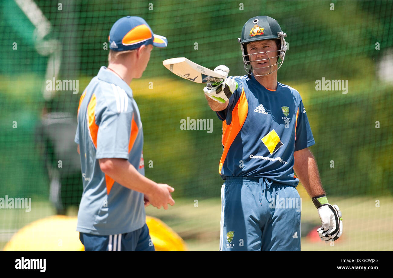 Cricket - Australia Net Session - Alan Border Field - Brisbane ...