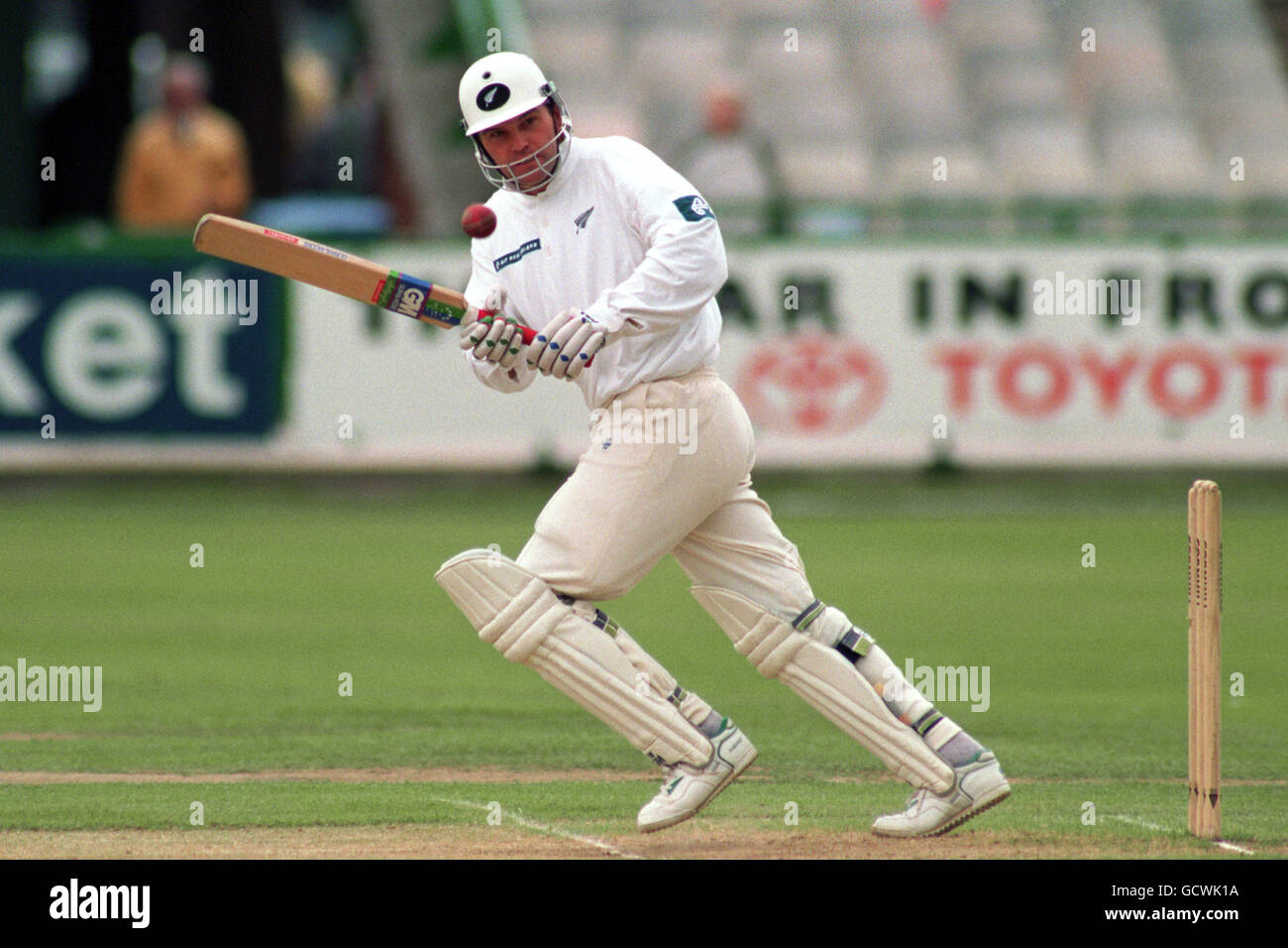 CRICKET. MARTIN CROWE, NEW ZEALAND Stock Photo - Alamy