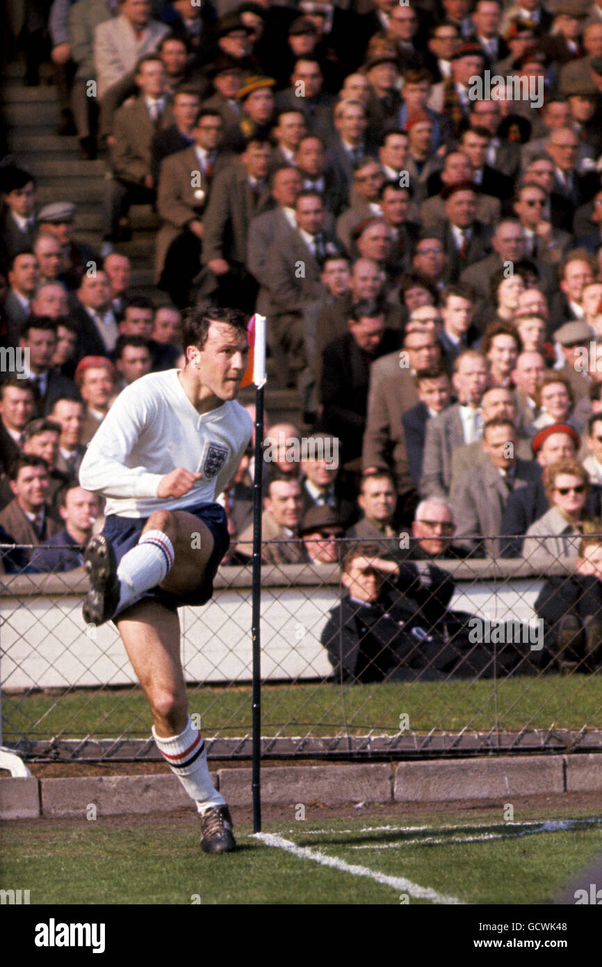 Soccer - International - England. Jimmy Greaves, England Stock Photo ...