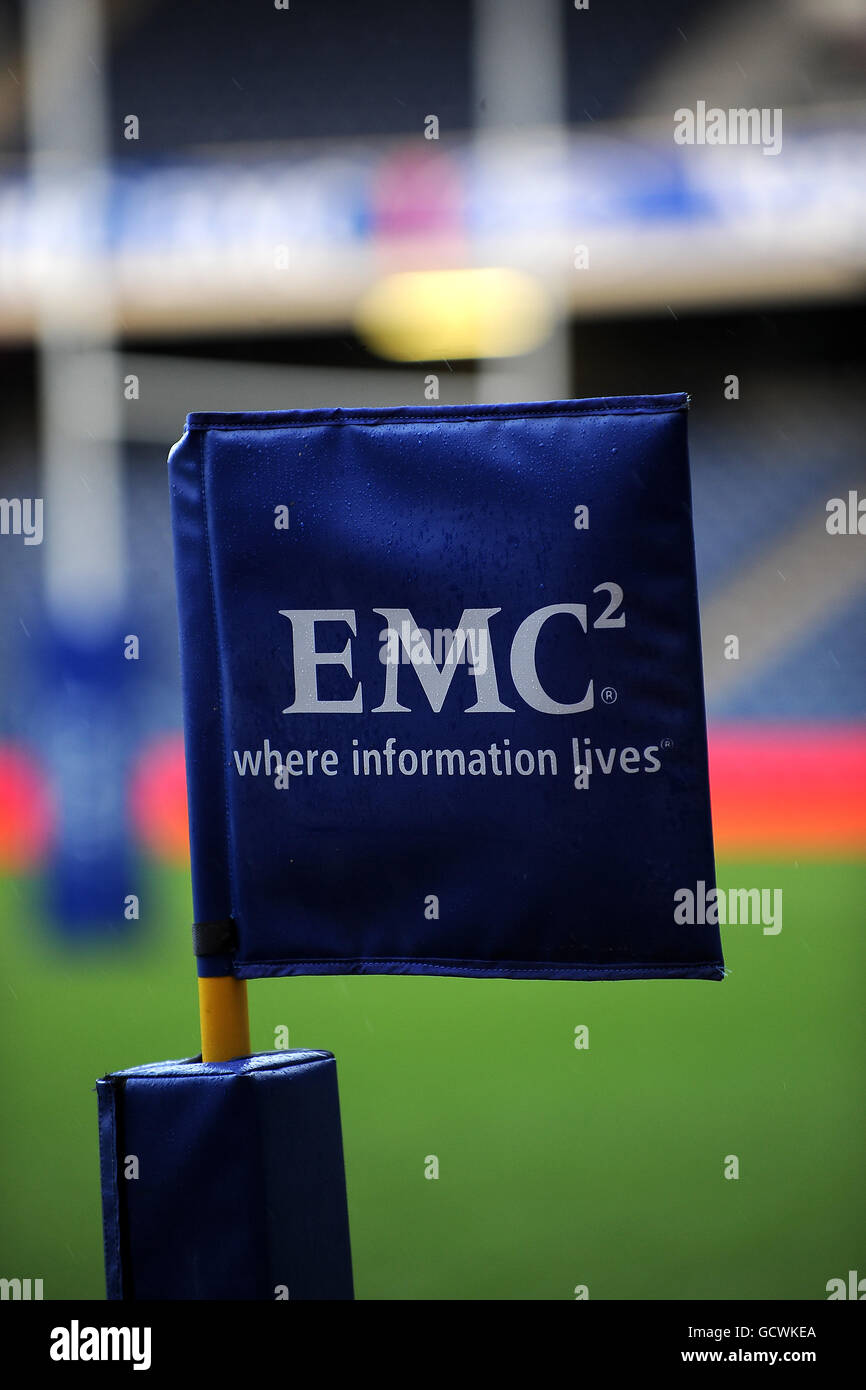 Murrayfield flag hi-res stock photography and images - Alamy
