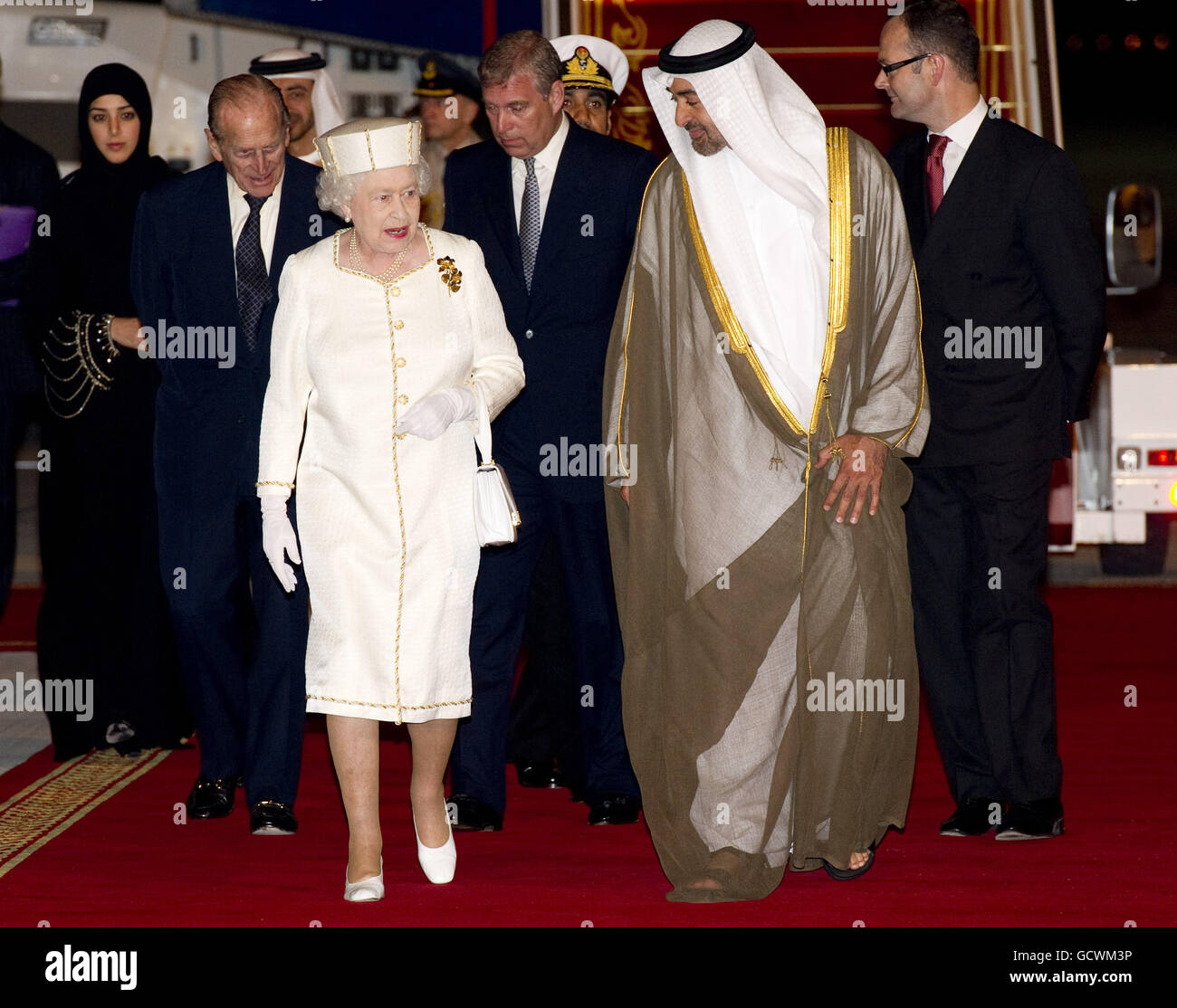 Abu dhabi crown prince sheikh hi-res stock photography and images - Alamy