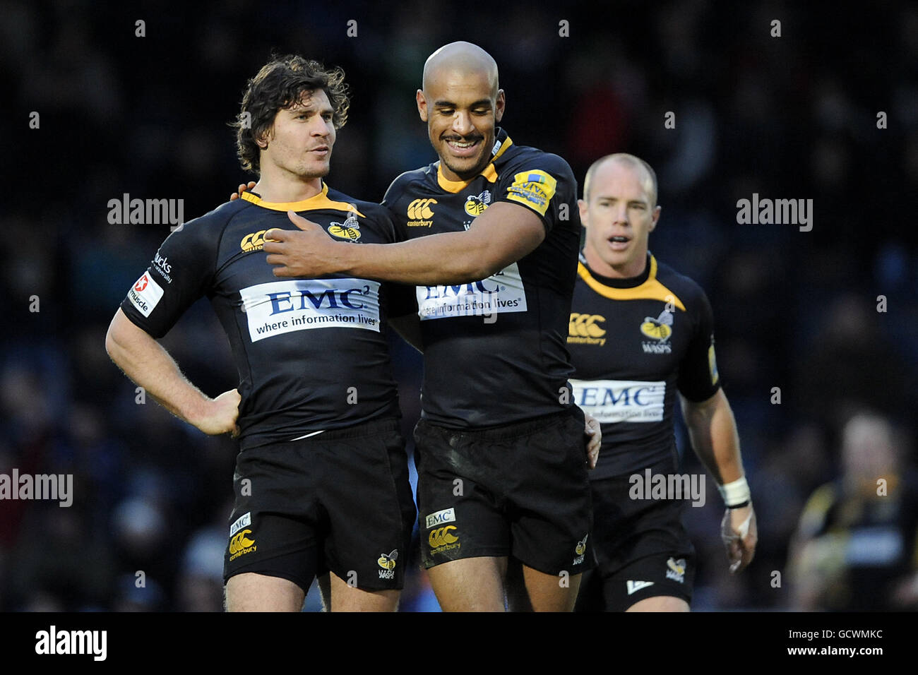 Rugby player players half length mid top smile smiling smiles hi-res ...