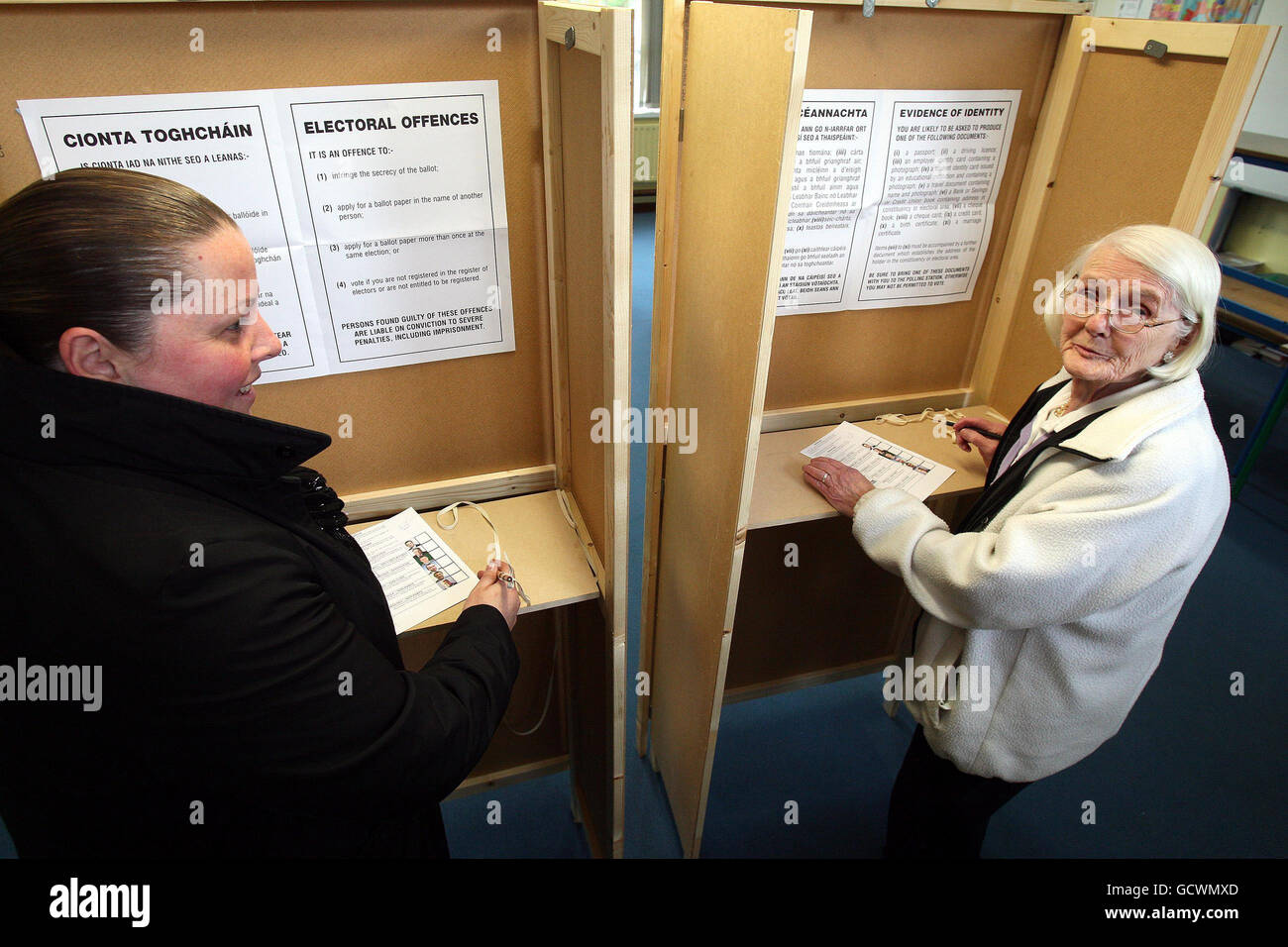 Polling booth ireland hi-res stock photography and images - Alamy