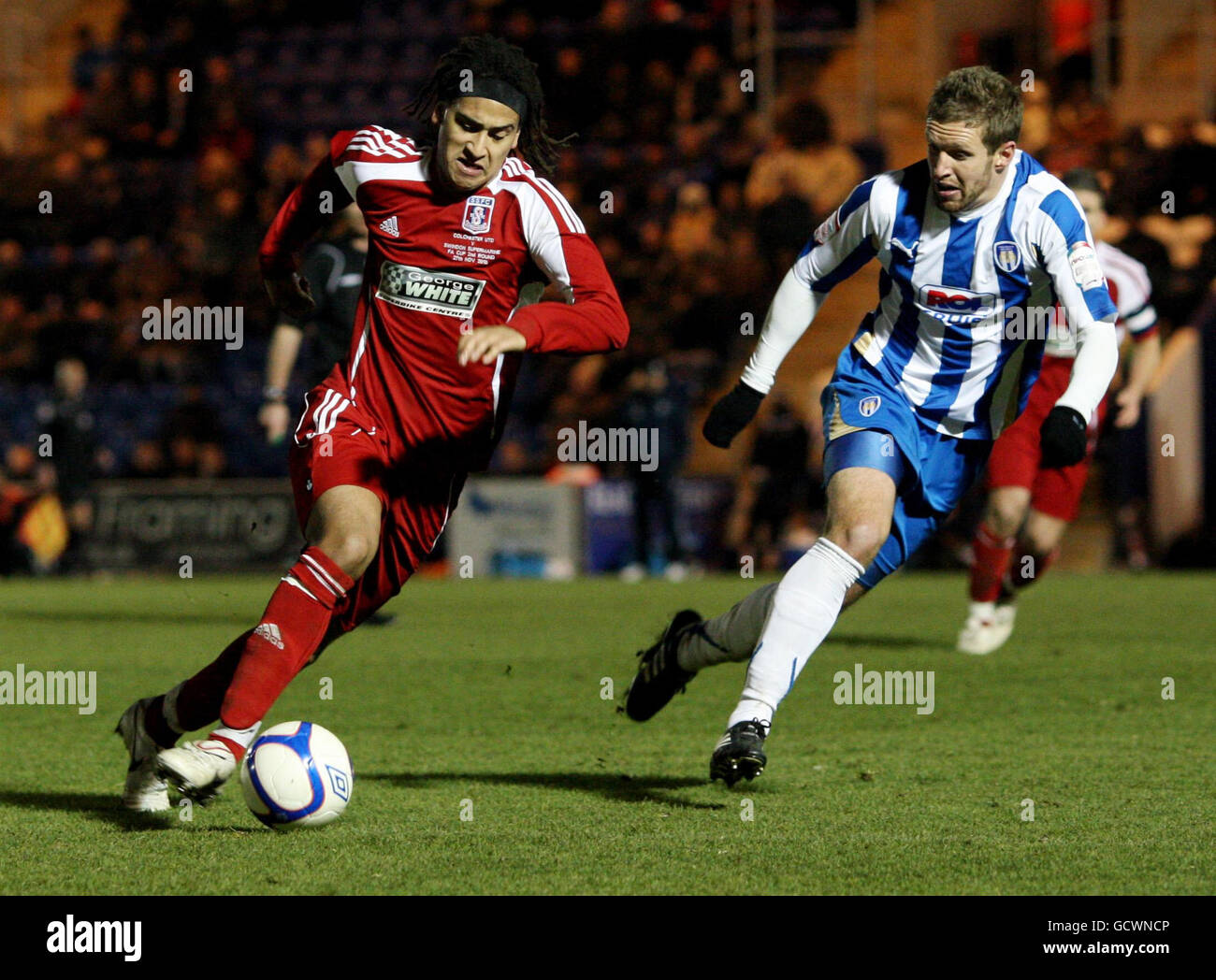 Colchester united v swindon supermarine hi-res stock photography and ...
