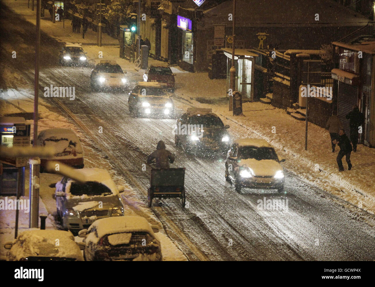 Winter weather Nov 28th Stock Photo - Alamy