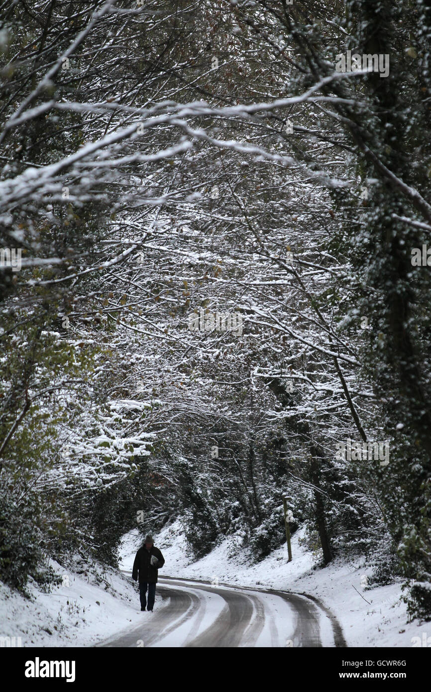 Winter weather Dec 2nd Stock Photo - Alamy