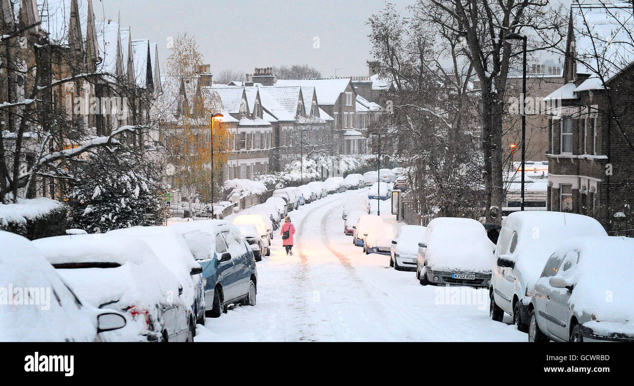 Winter weather Dec 2nd Stock Photo - Alamy