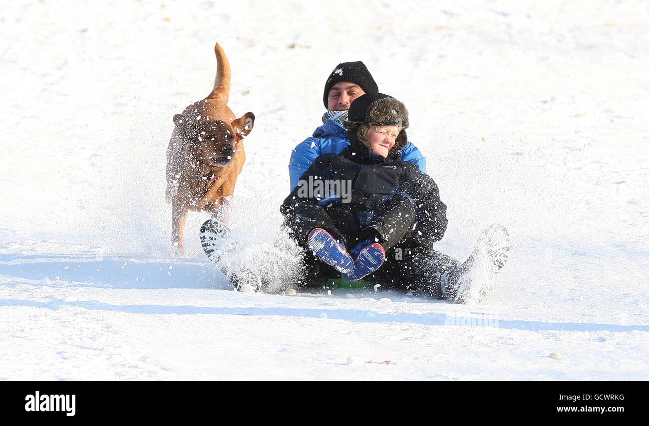 Winter weather Dec 1st Stock Photo - Alamy