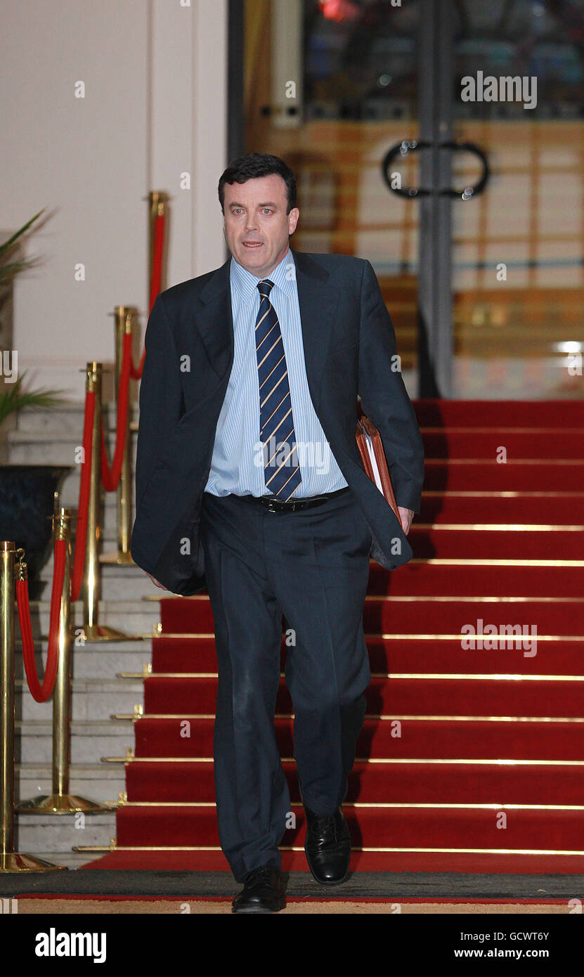 At a photocall at government buildings today hi-res stock photography ...