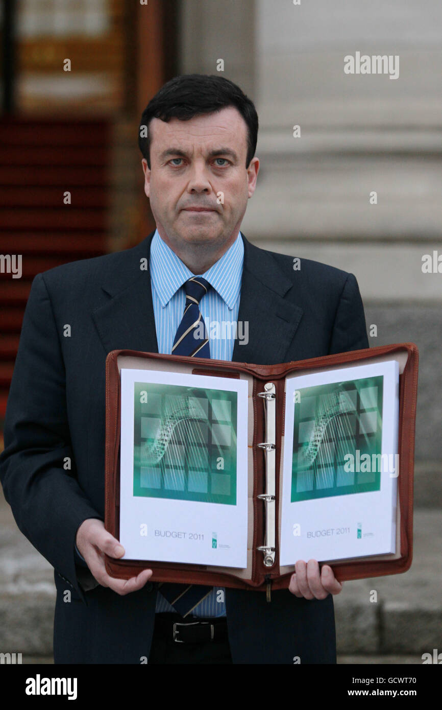 Irish Budget 2011 Stock Photo - Alamy