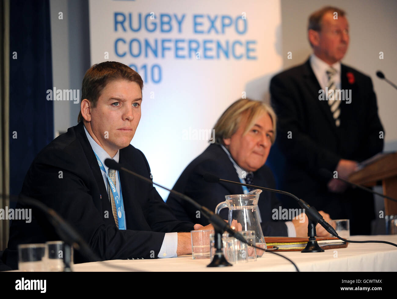 Tournament Director of the USA Sevens Dan Lyle (left) and CEO of Vero ...