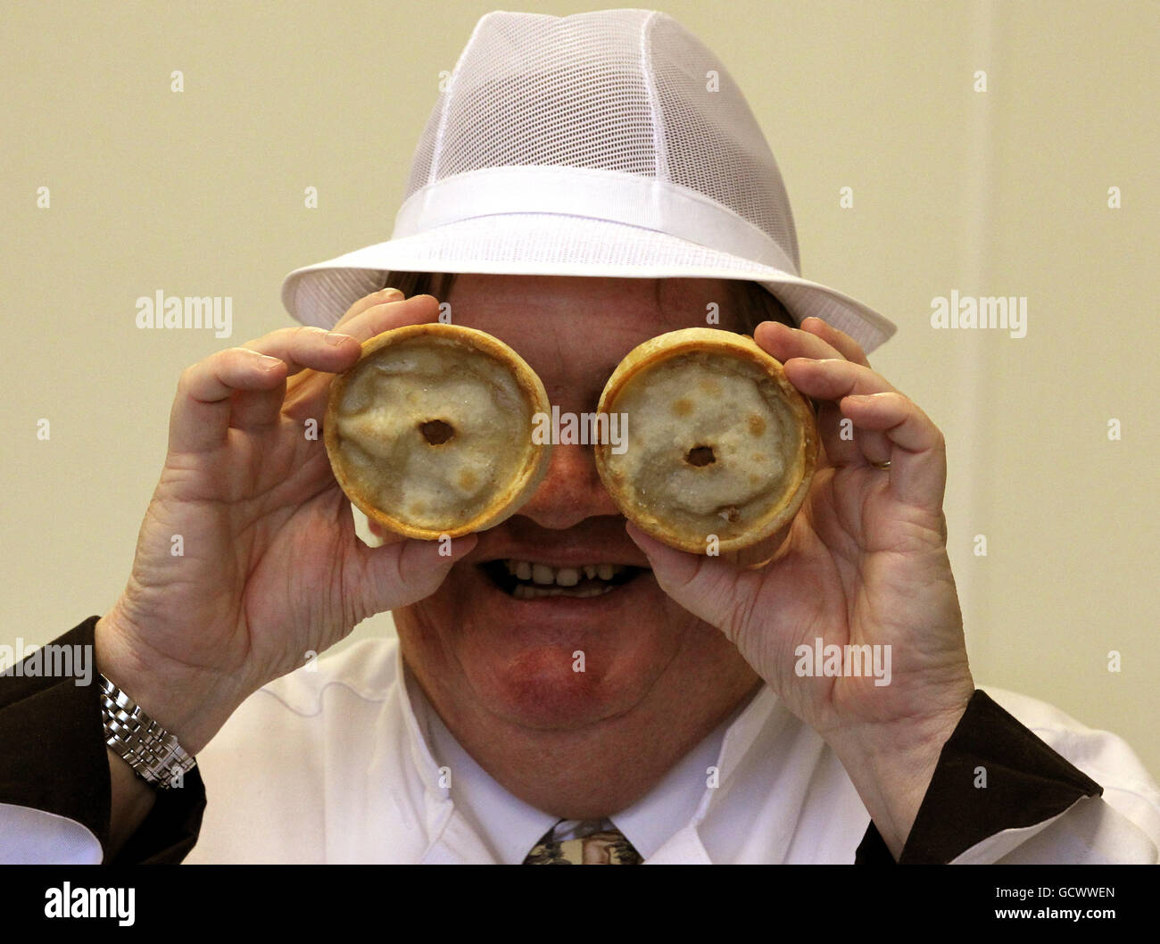 Event founder Alan Stuart during the World Scotch Pie Championship at ...