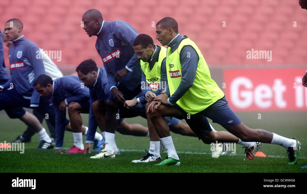 England's Jay Bothroyd during a training session at Wembley, London ...