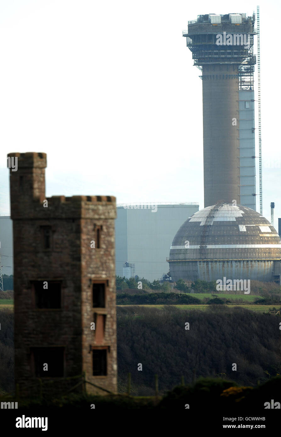 Sellafield Nuclear plant in Seascale, Cumbria, today. A report into the ...