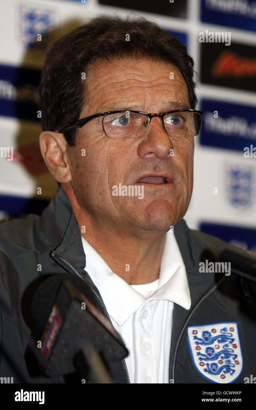 England manager fabio capello press conference wembley stadium hi-res ...