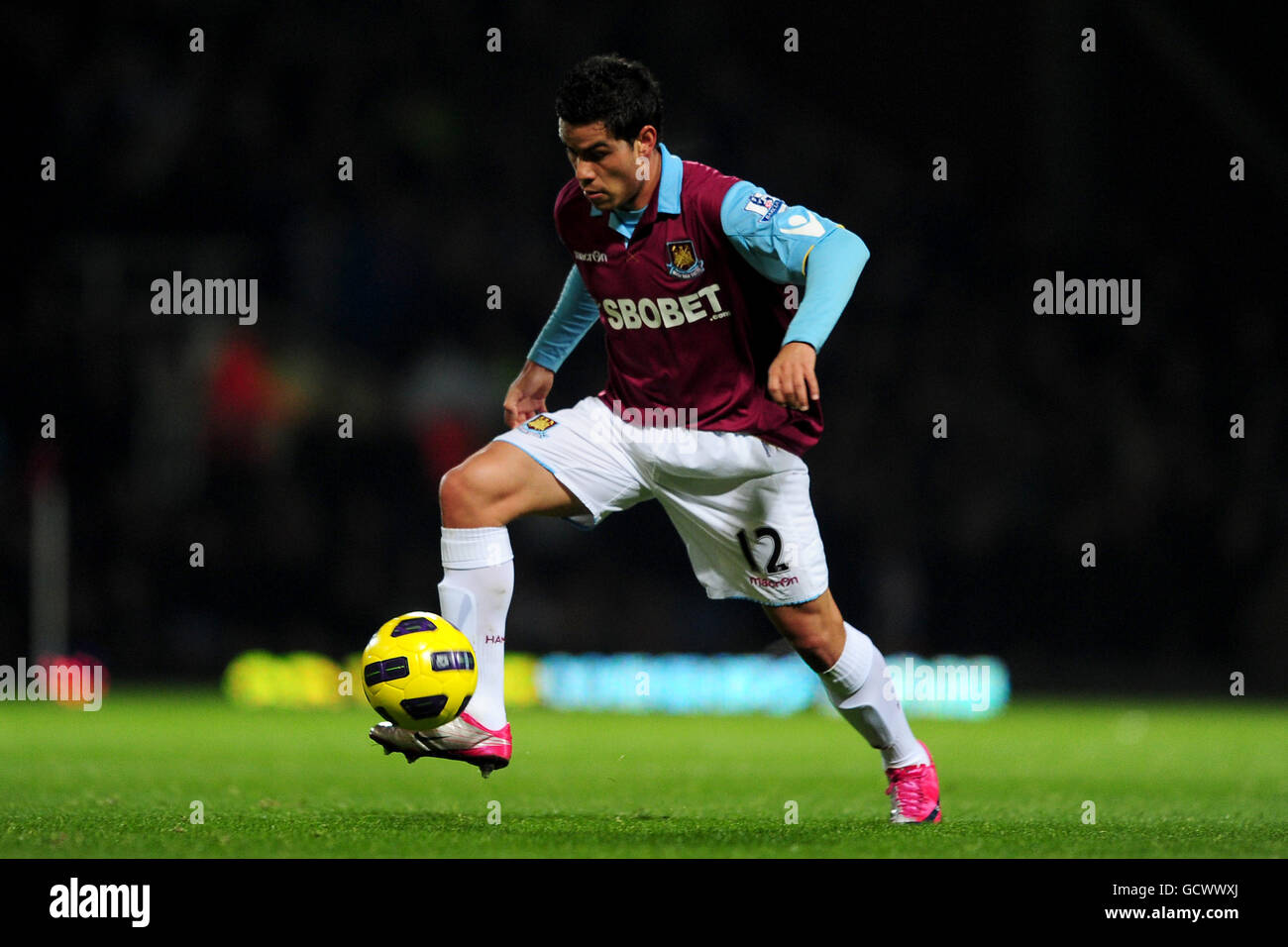 Soccer - Barclays Premier League - West Ham United v West Bromwich Albion - Upton Park. Pablo ...