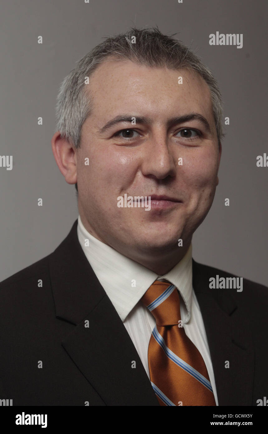 Paul Godzik at the Scottish Labour party conference at the Corran Halls ...