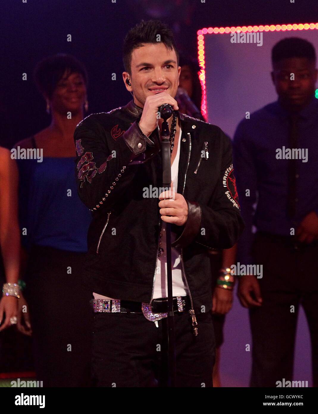 Peter Andre during the BBC Children In Need Appeal 2010, at the BBC ...