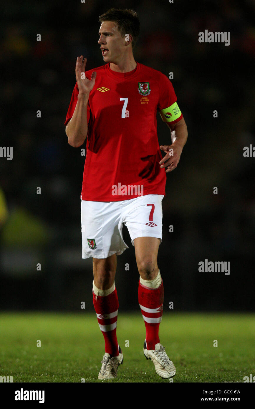 Soccer - Under 21 International Friendly - Wales v Austria - Newport ...