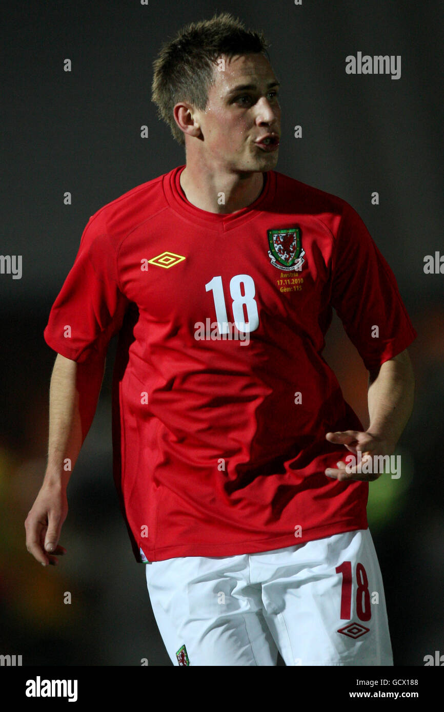 Soccer - Under 21 International Friendly - Wales v Austria - Newport ...