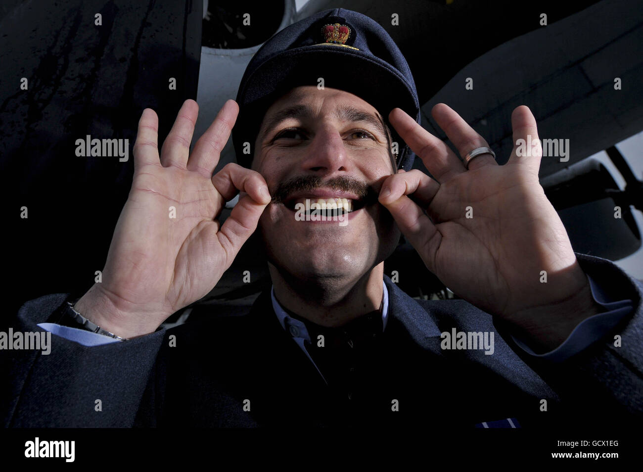 Raf lyneham squadron leader mark clulo hi-res stock photography and ...