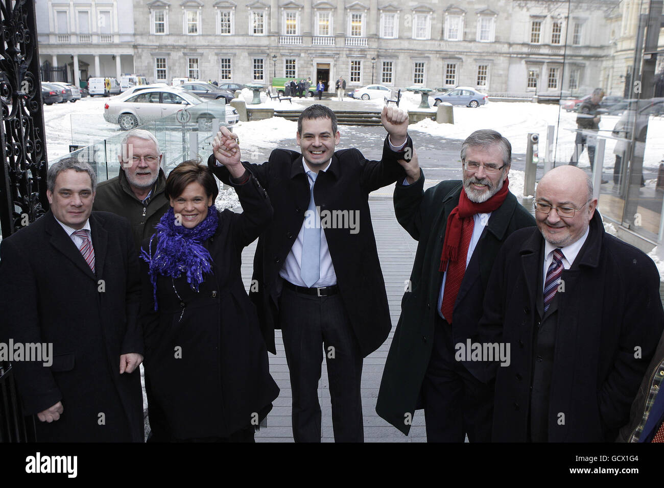 Doherty elected TD for Donegal South West Stock Photo - Alamy