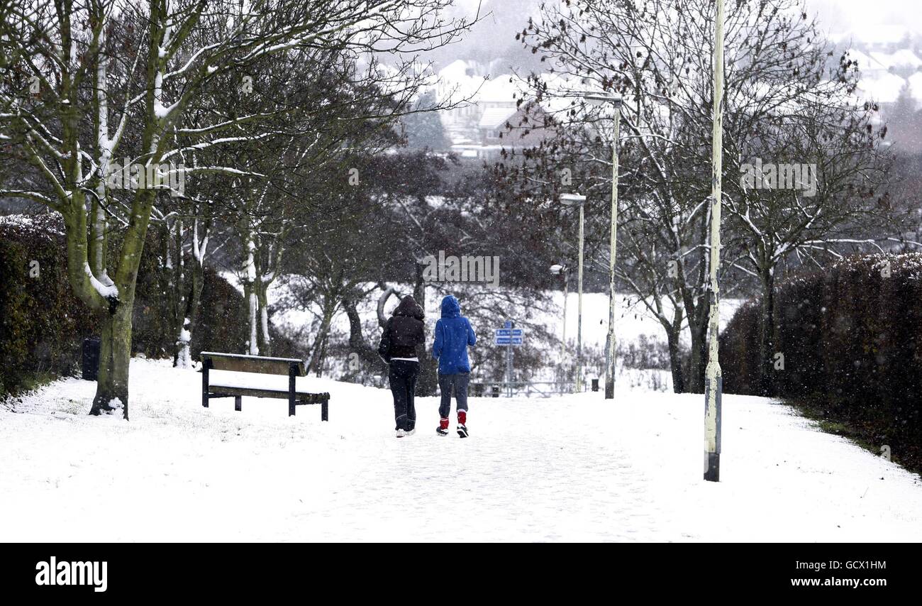 Winter weather Nov 30th Stock Photo - Alamy