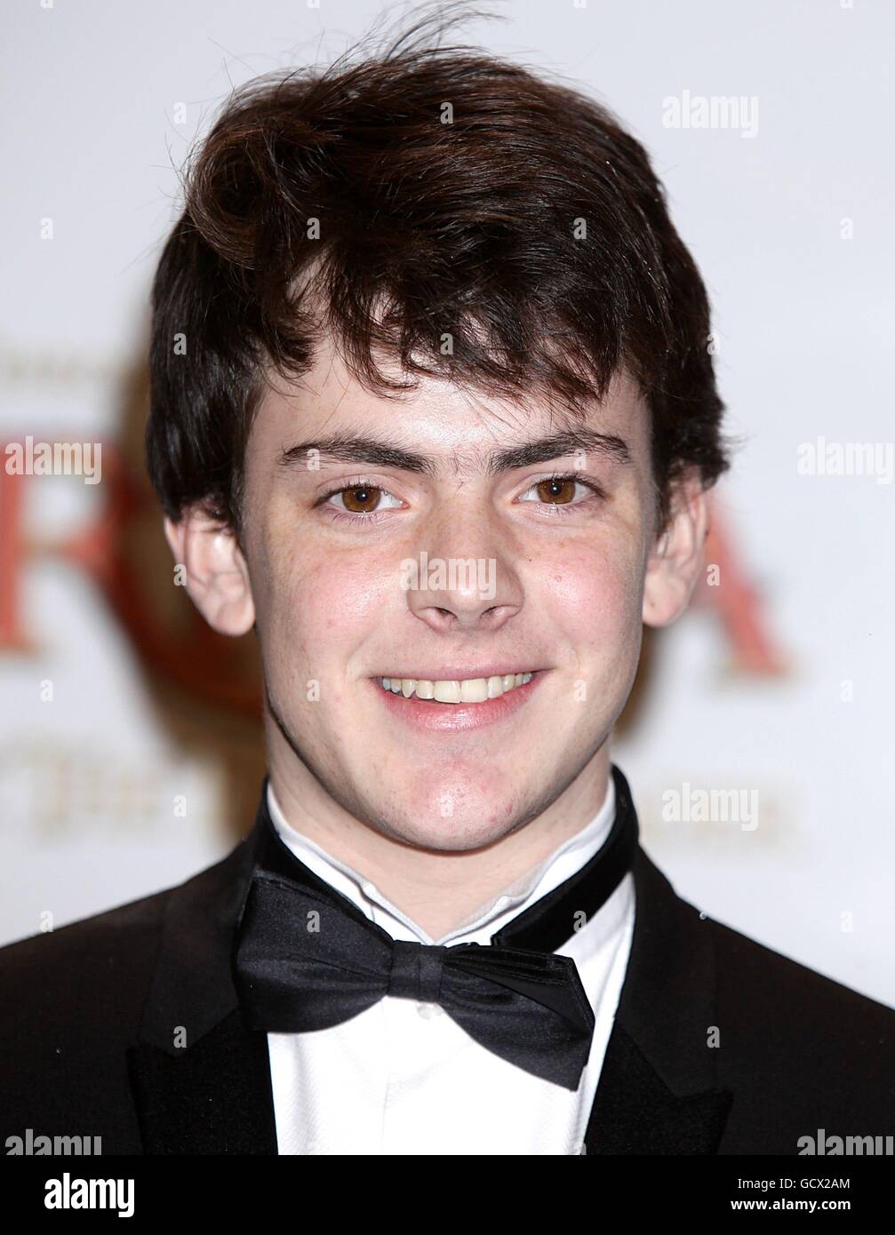 Skandar Keynes arriving for the premiere of The Chronicles Of Narnia ...