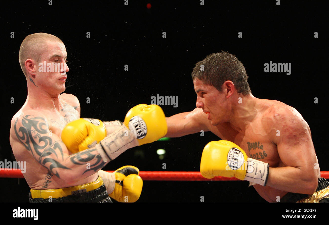 Boxing - WBO Super-Featherweight Championship - Ricky Burns v Andreas Evensen - Braehead Arena ...