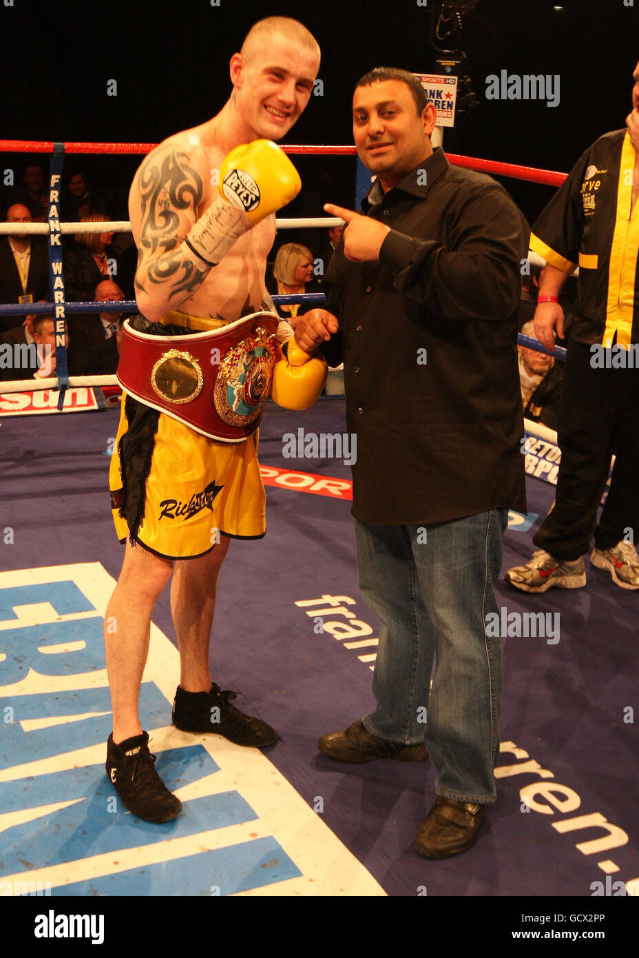 Boxing - WBO Super-Featherweight Championship - Ricky Burns v Andreas Evensen - Braehead Arena ...