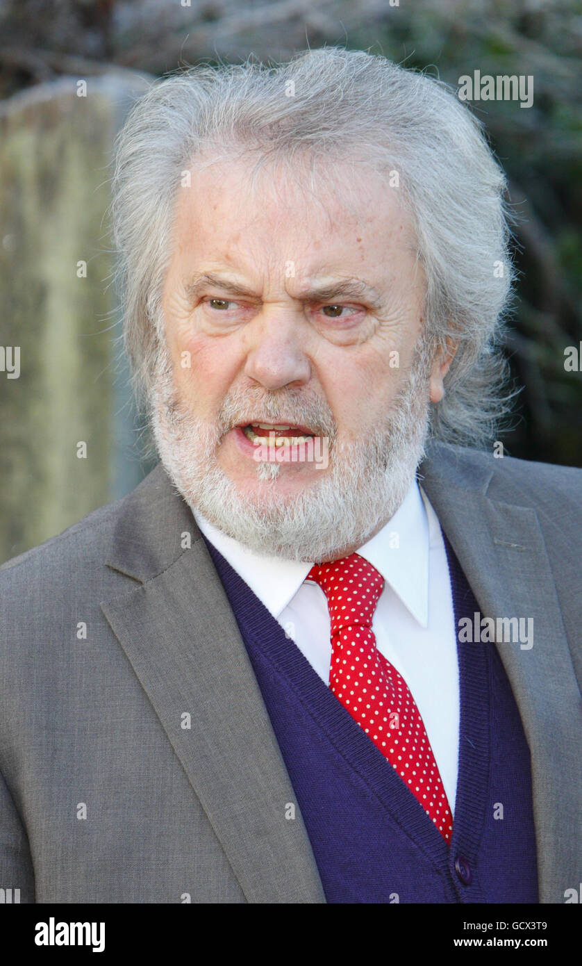 Portsmouth South MP, MIke Hancock leaves his home in Fareham, Hampshire ...