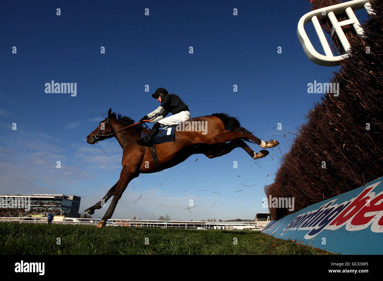 Jockey Andrew Glassonbury on Altilhar during the Sanderson Weatherall ...
