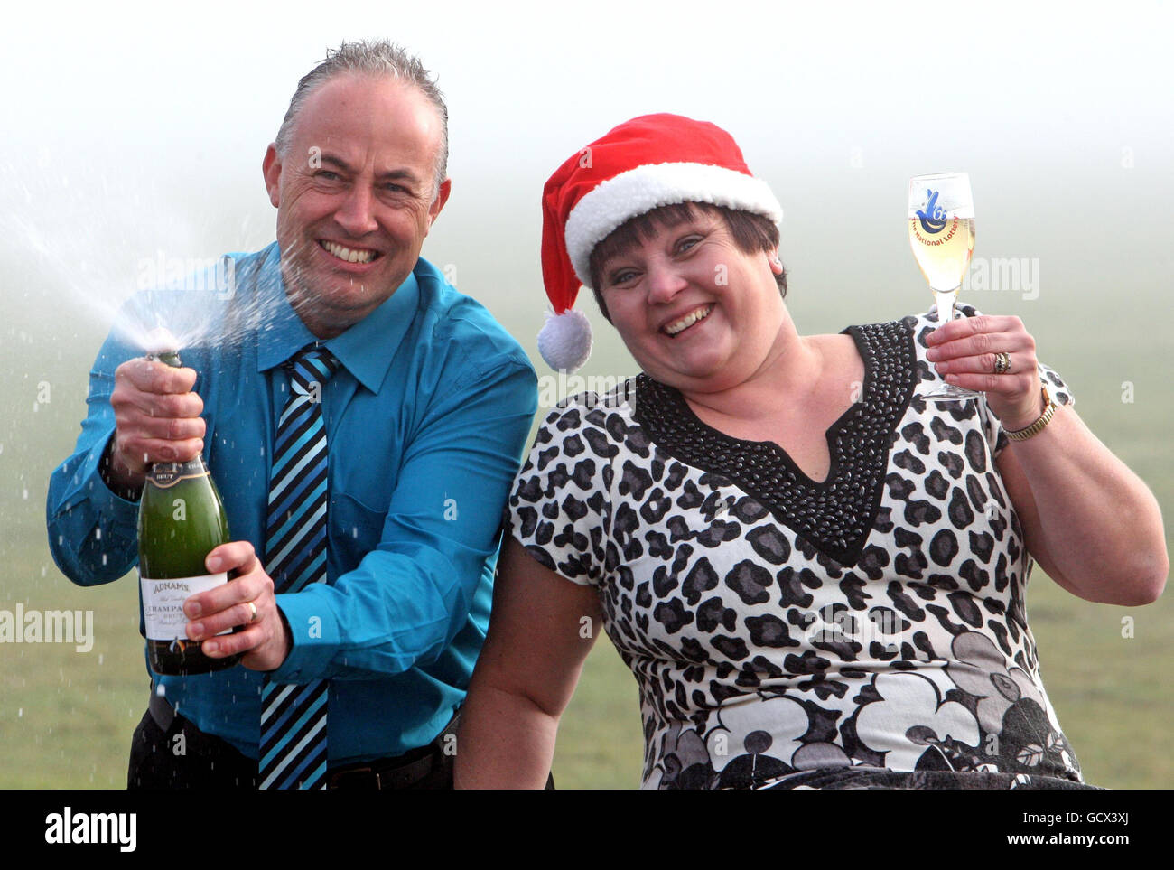 Celebrates with her husband richard hi-res stock photography and images ...
