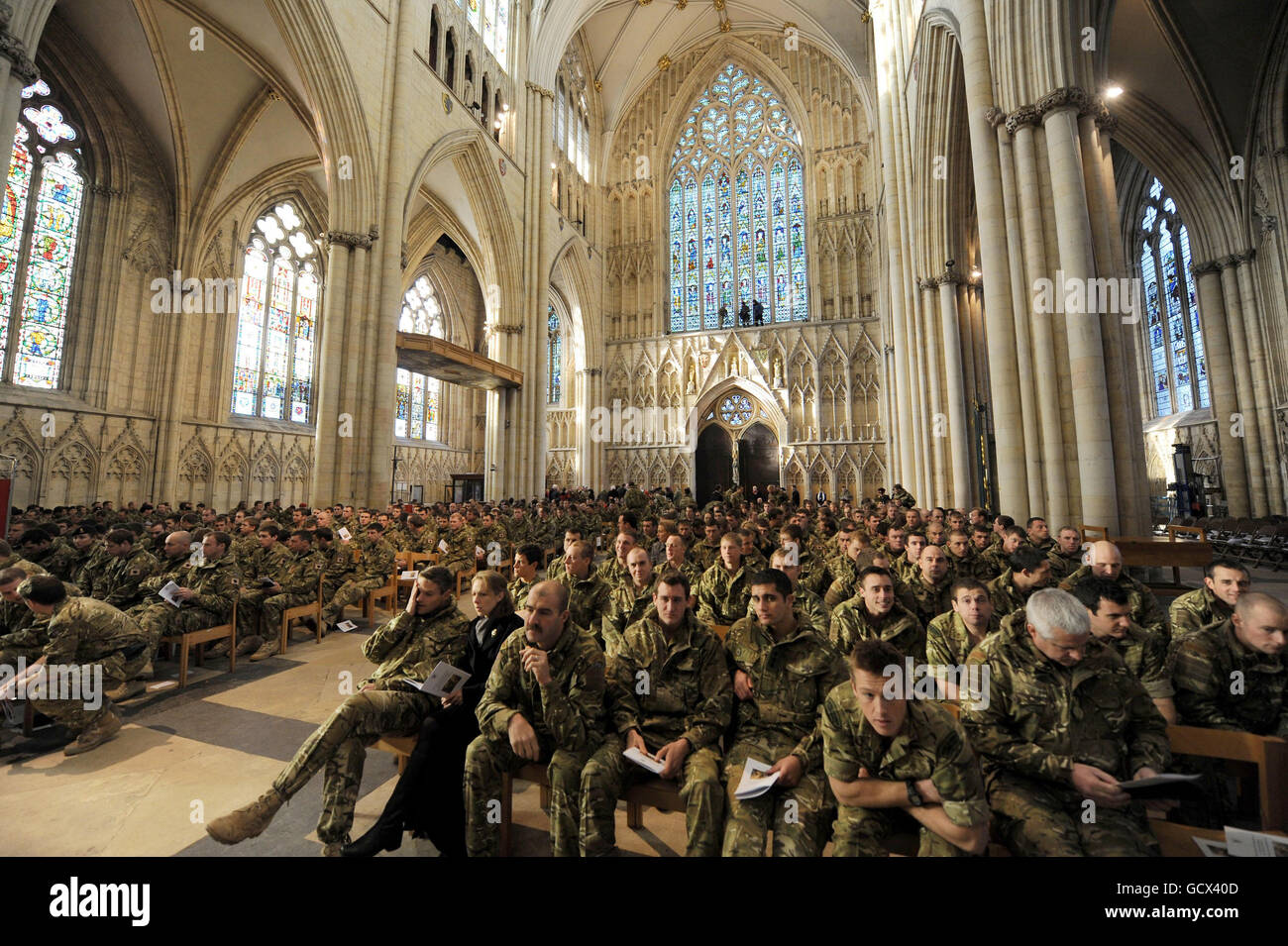 Servicemen from the 4th Mechanized Brigade attend a Service of Memorial ...