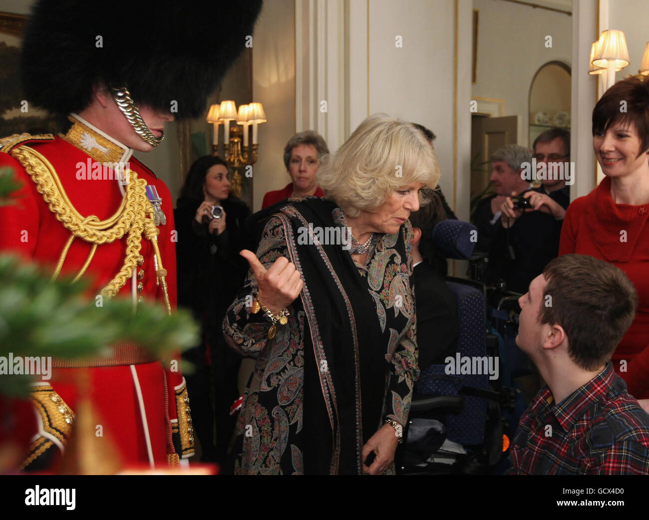 Clarence house christmas tree hi-res stock photography and images - Alamy
