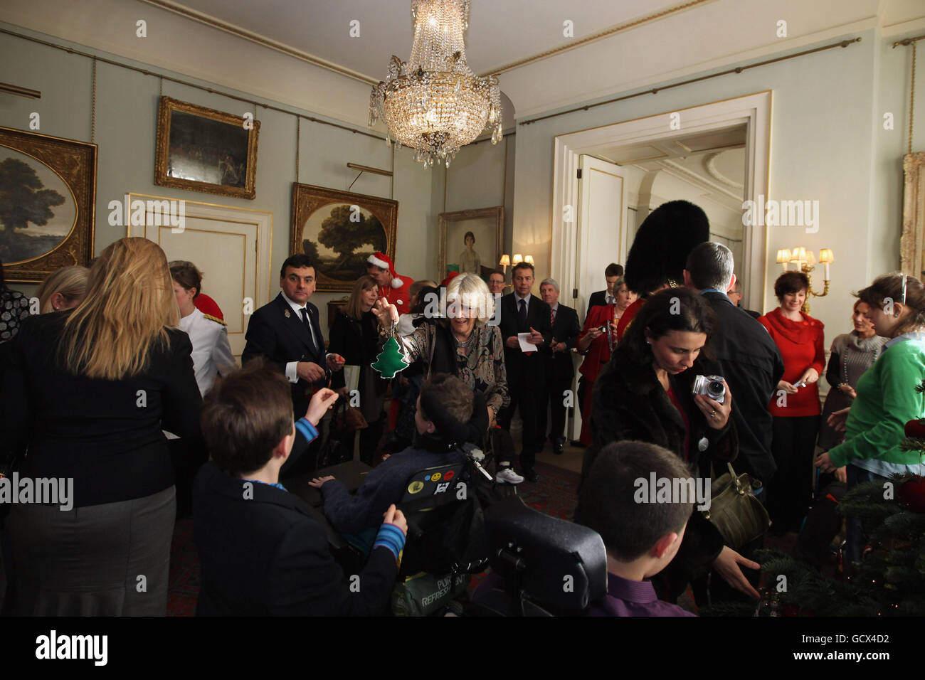 Clarence house christmas tree hi-res stock photography and images - Alamy