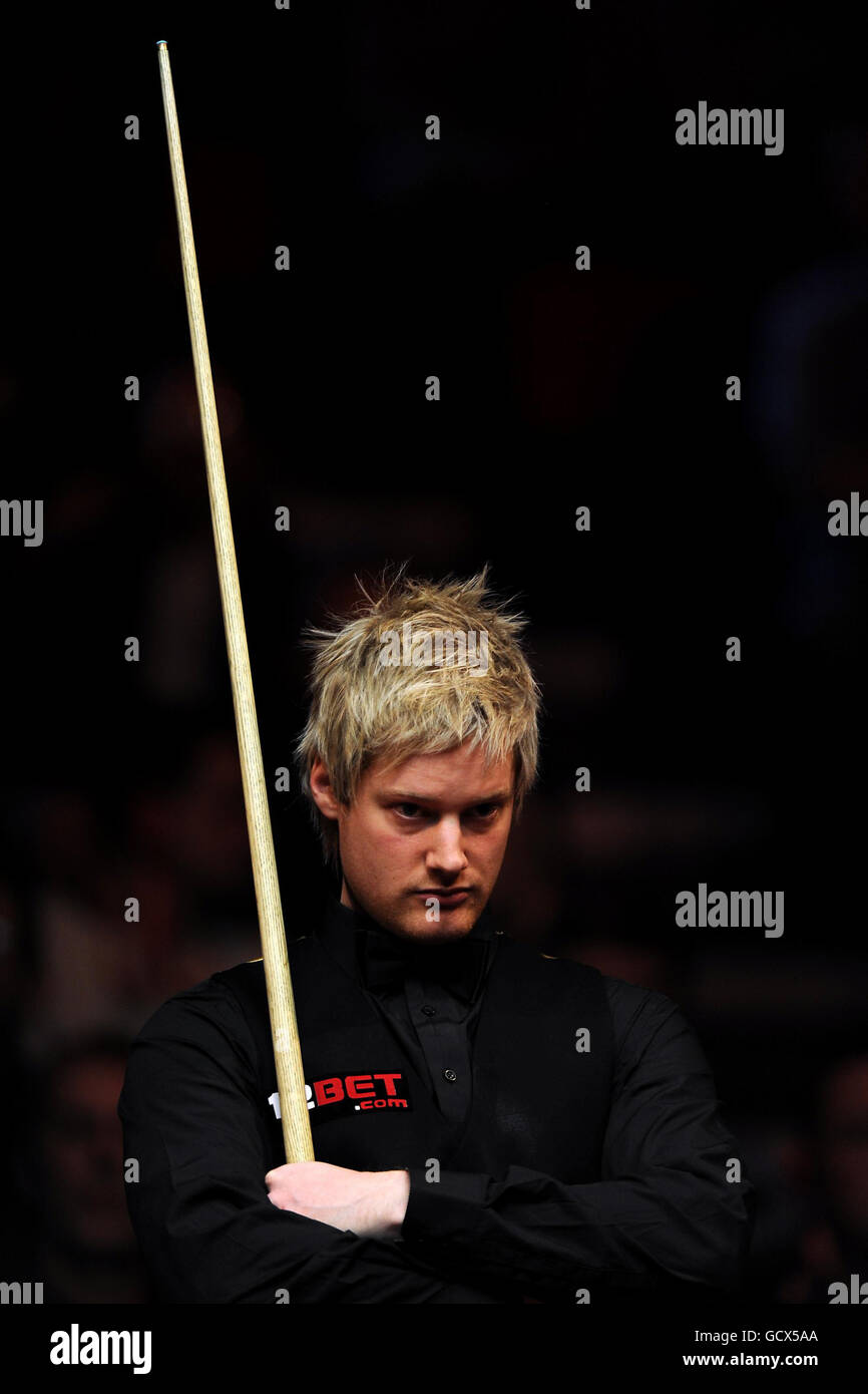 Australia's Neil Robertson during his Quarter Final match against ...