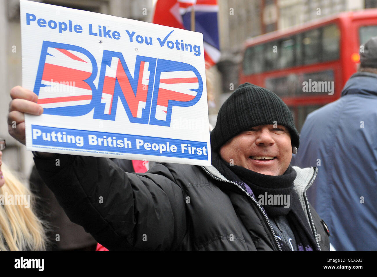 Nick griffin leader of the bnp party hi-res stock photography and ...