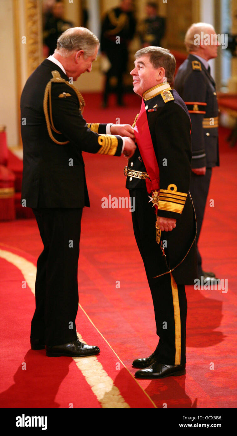 Admiral Sir Mark Stanhope is made a Knight Grand Cross of the Order the ...