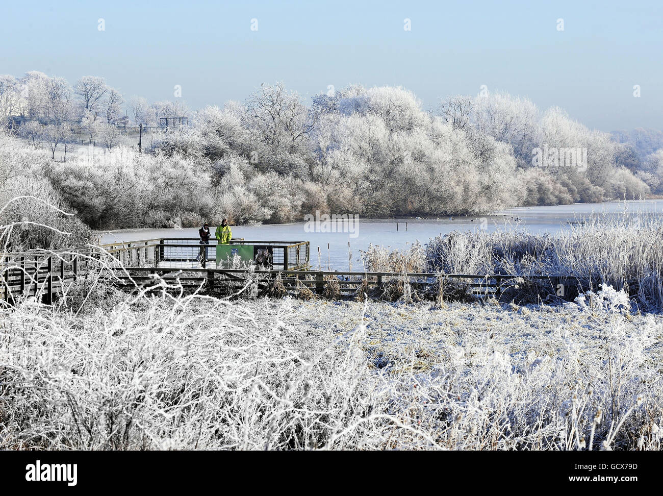 Winter weather December 21st Stock Photo - Alamy
