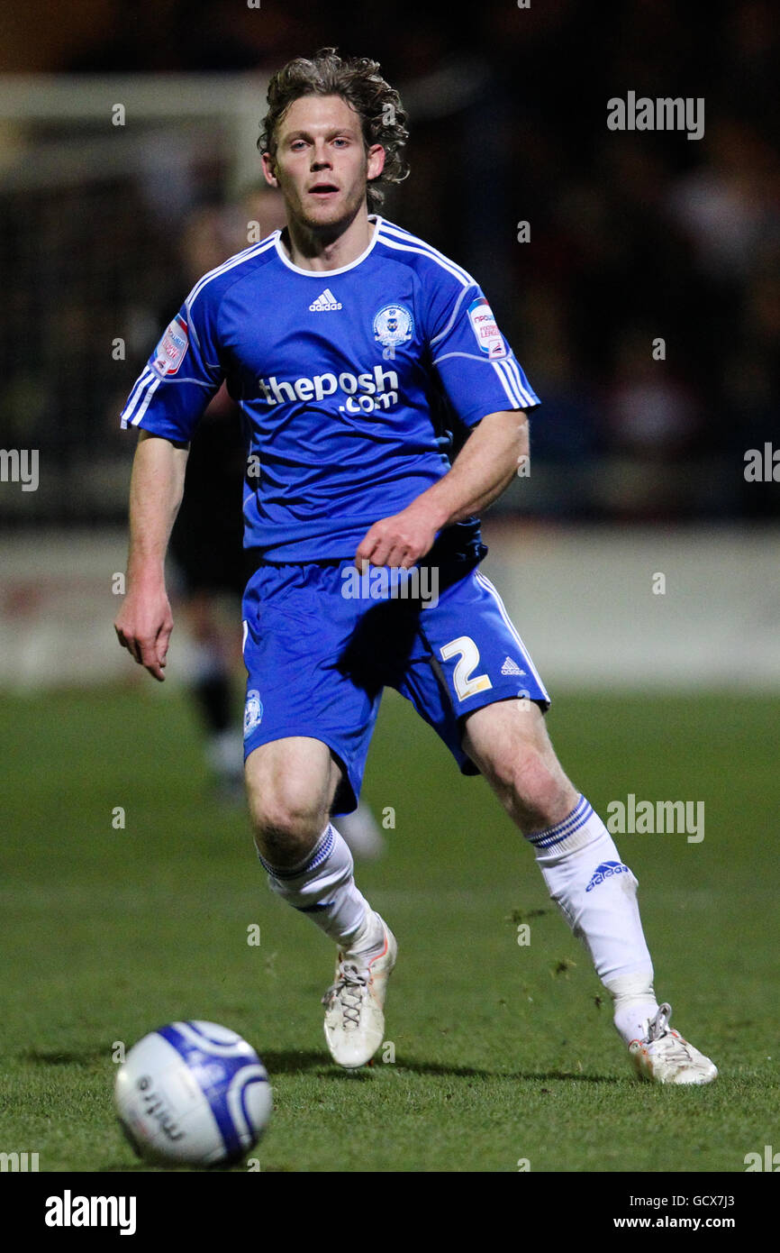 Soccer football league one peterborough united rochdale london road ...