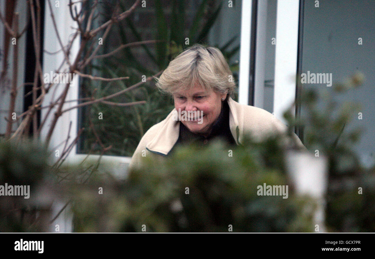 Wife of Business Secretary Vince Cable, Rachel, leaves their home in ...