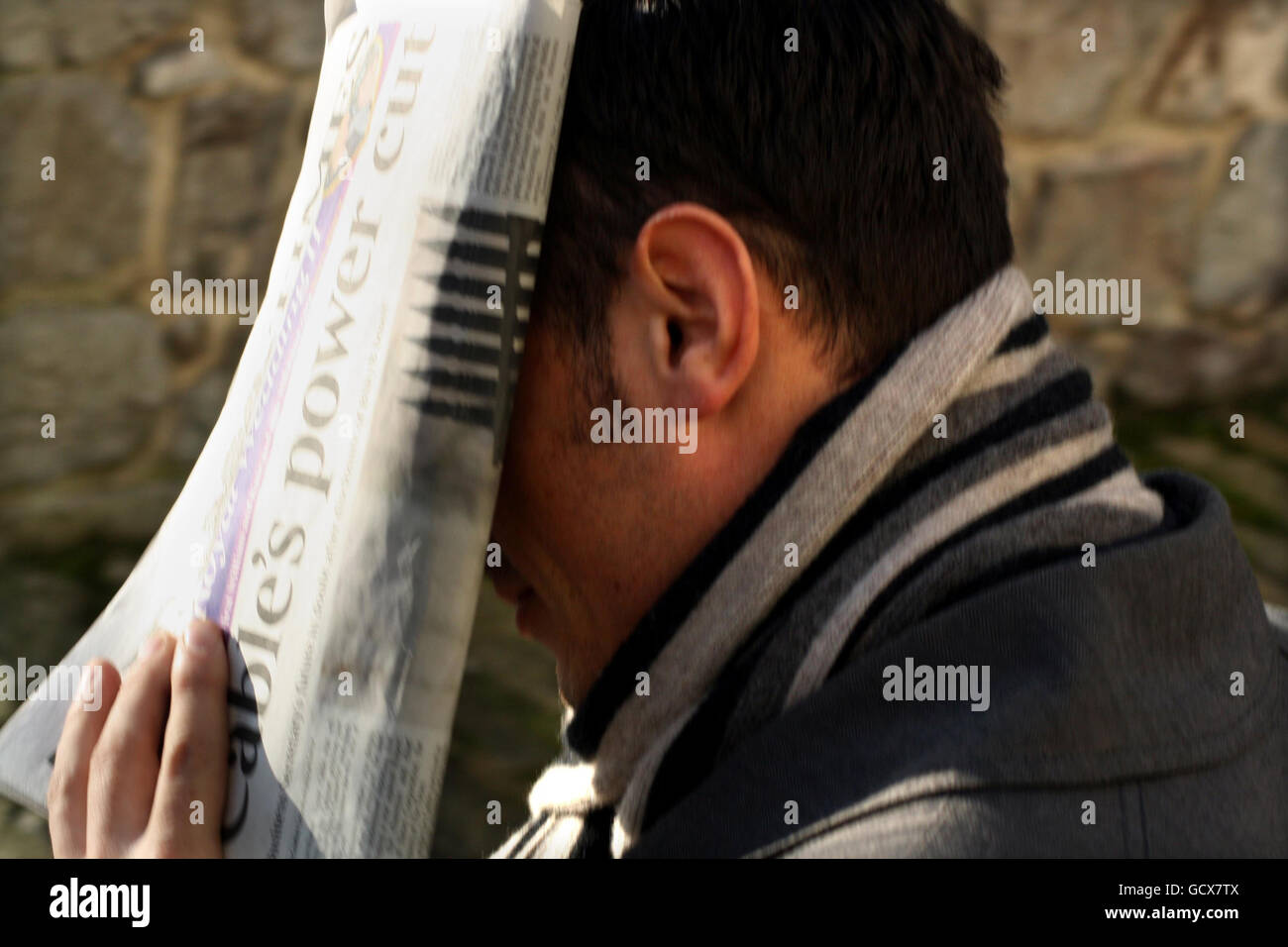 Star of the BBC1 reality TV show 'The Apprentice', Christopher Farrell ...